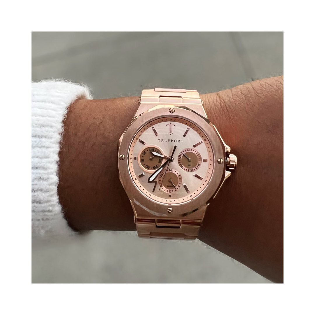 Metal - Women's Rose Gold – Teleport Watches
